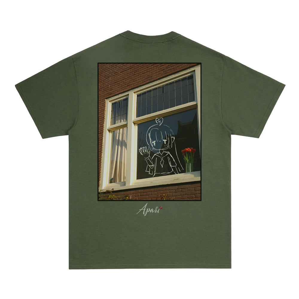 Window Girl T-Shirt Forest – Apari