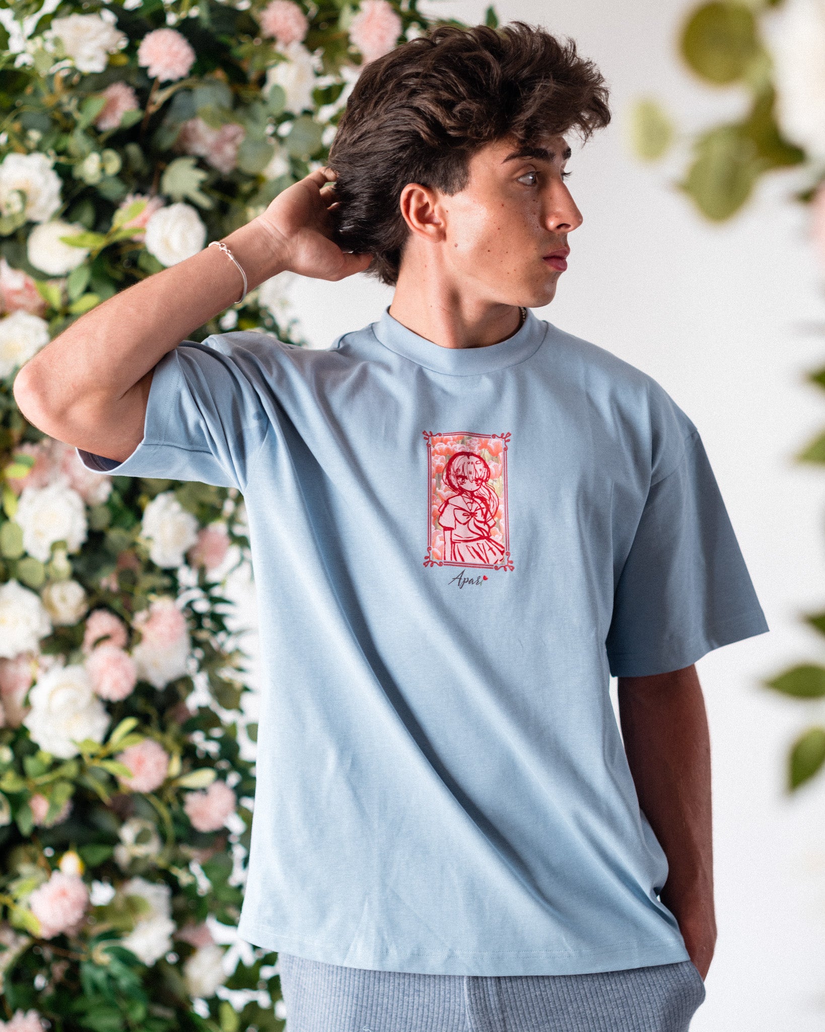 Tulip T-Shirt Blue – Apari