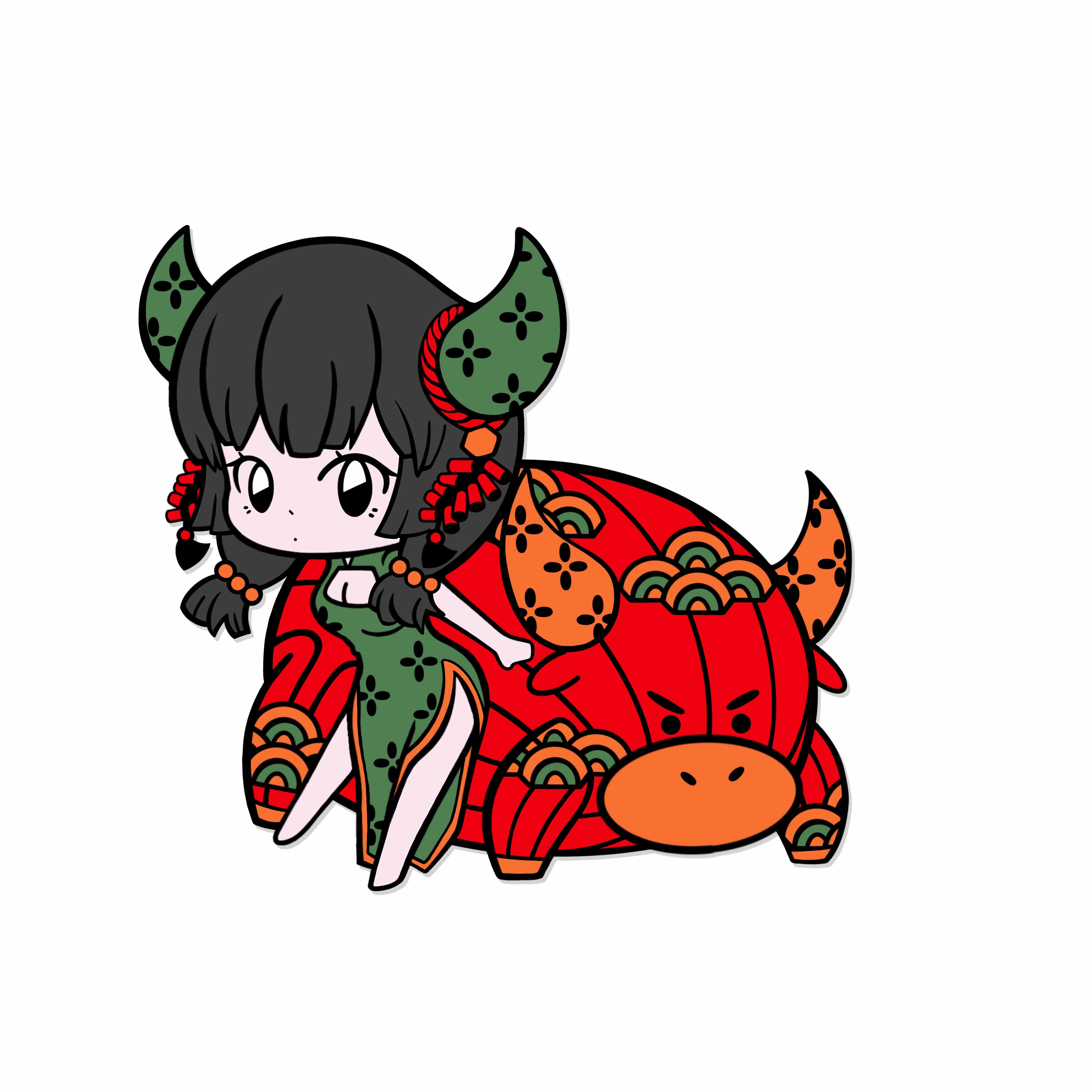 Year of the Ox Sticker – Apari